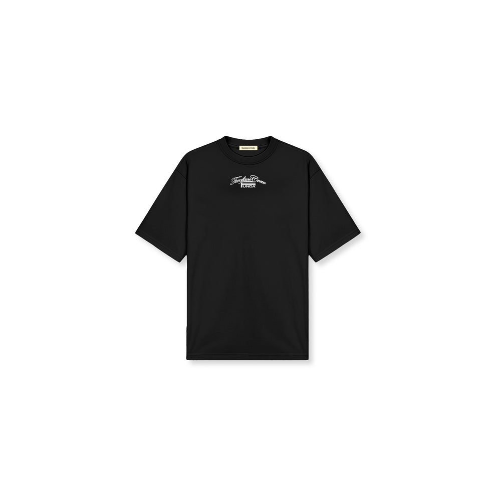 TWO FACE ARC TEE BLACK – UNDRAFTED