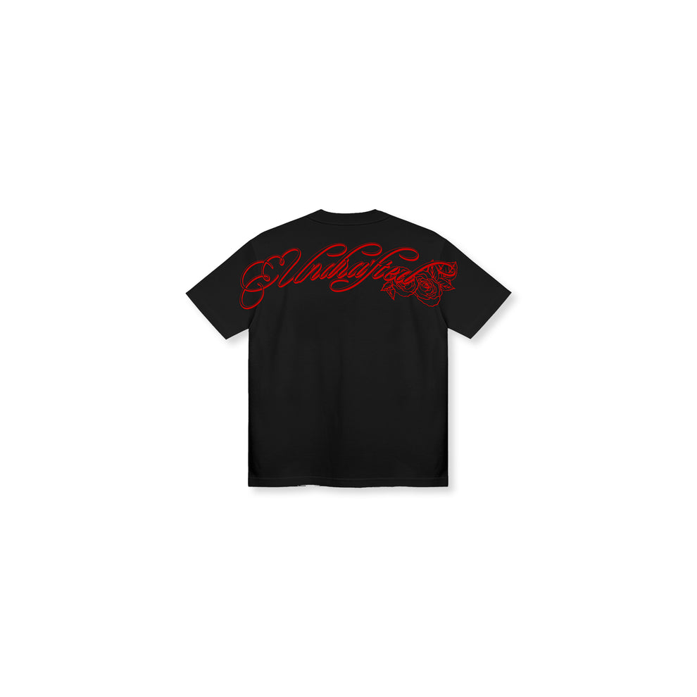Tulips Arc Script Tee – UNDRAFTED