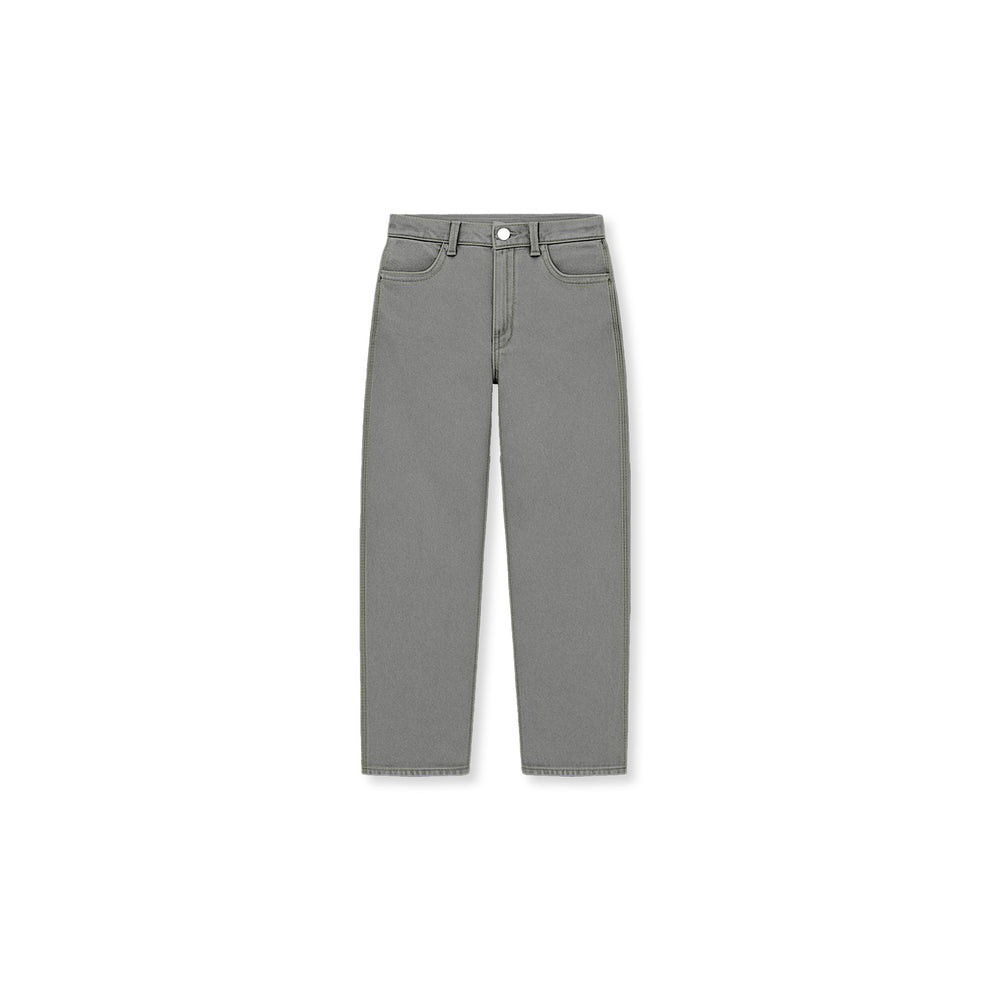 Paisley Twill Straight Leg Pants in Grey – UNDRAFTED