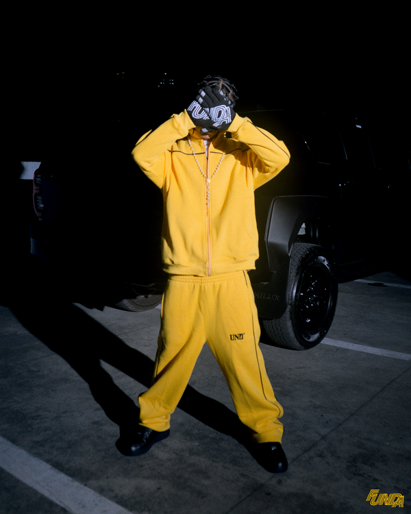 FUNDA® Straight Leg Track Pants Canary – UNDRAFTED