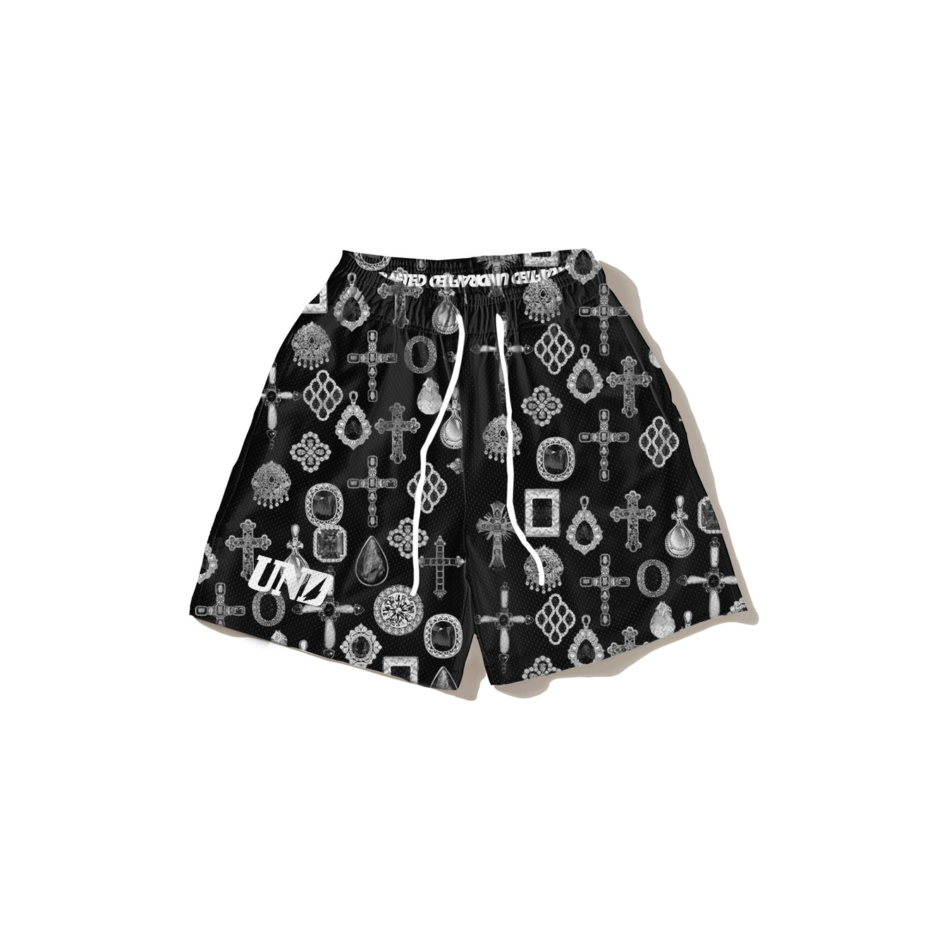 Jewels Mono Mesh Shorts – UNDRAFTED