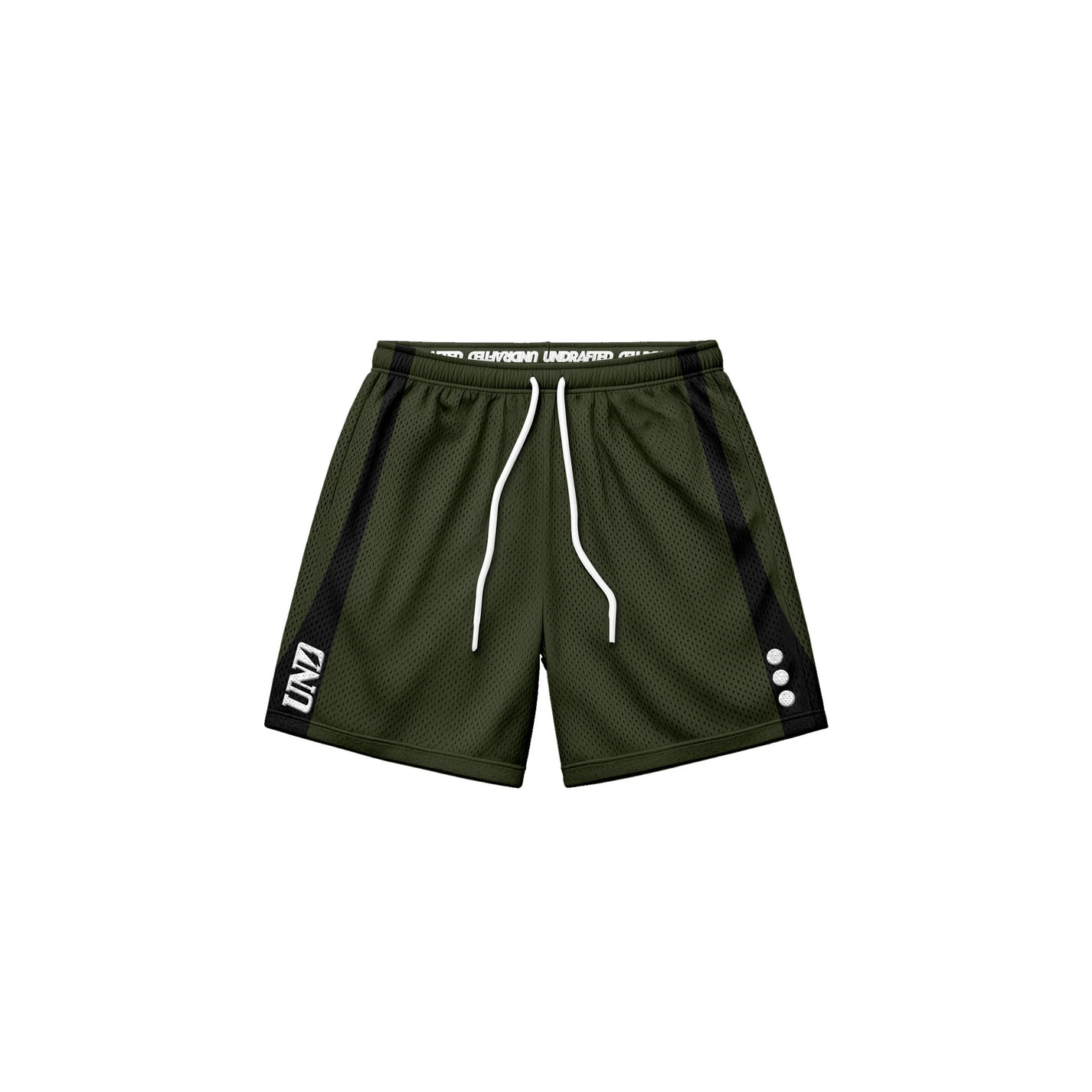 FUNDA athlētikós Baggy Mesh Shorts in Green – UNDRAFTED