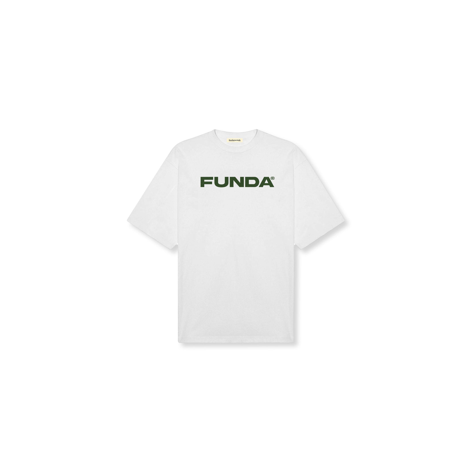 FUNDA athlētikós Tee in White – UNDRAFTED
